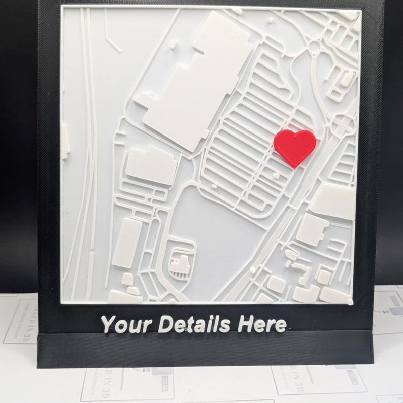 3d Map Coordinates - Etsy UK