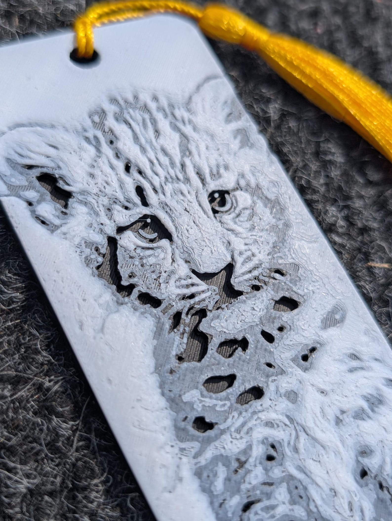 Fierce and Elegant 3D Printed Big Cat Bookmarks Tiger, Leopard, Lion or ...