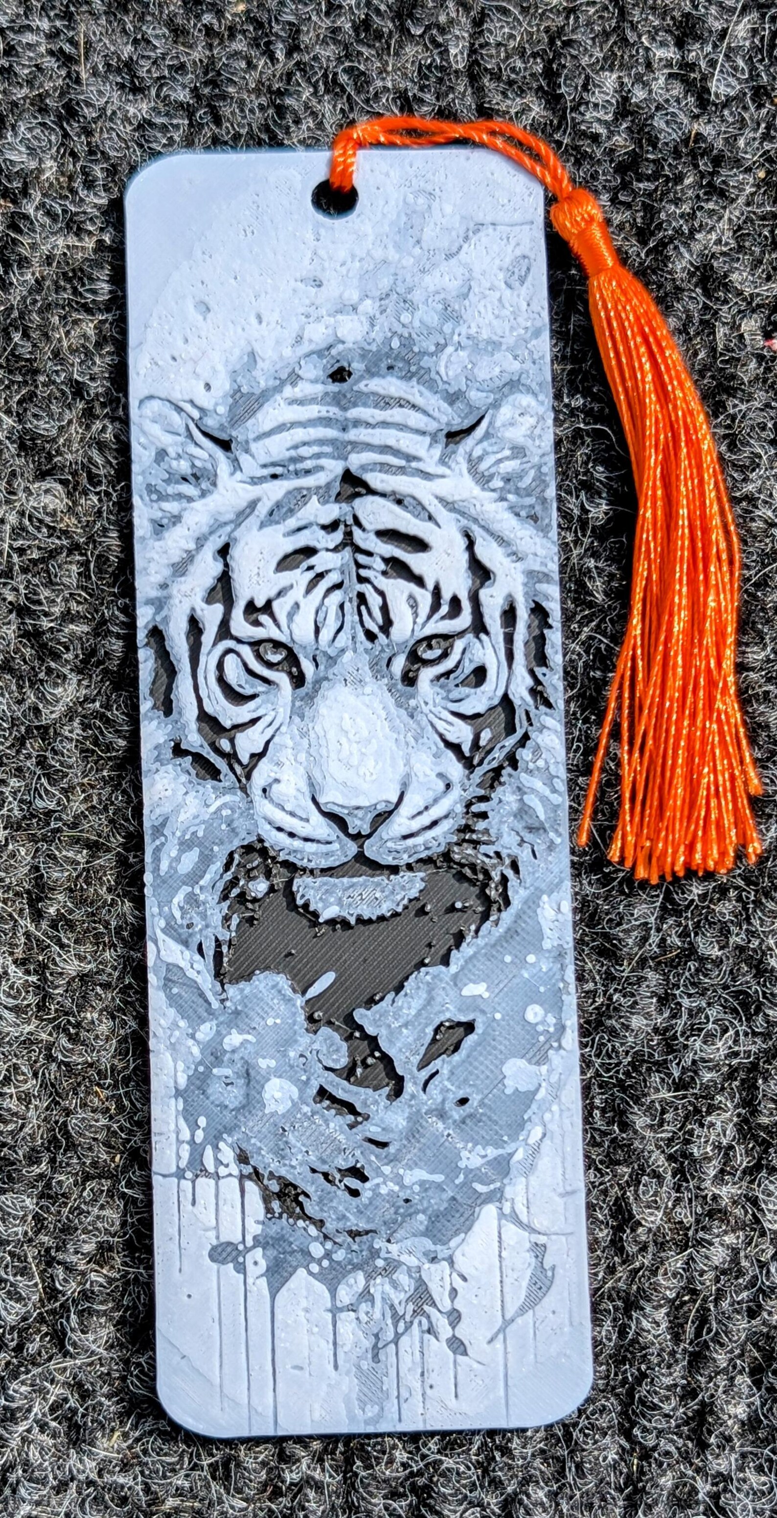 Fierce and Elegant 3D Printed Big Cat Bookmarks Tiger, Leopard, Lion or ...