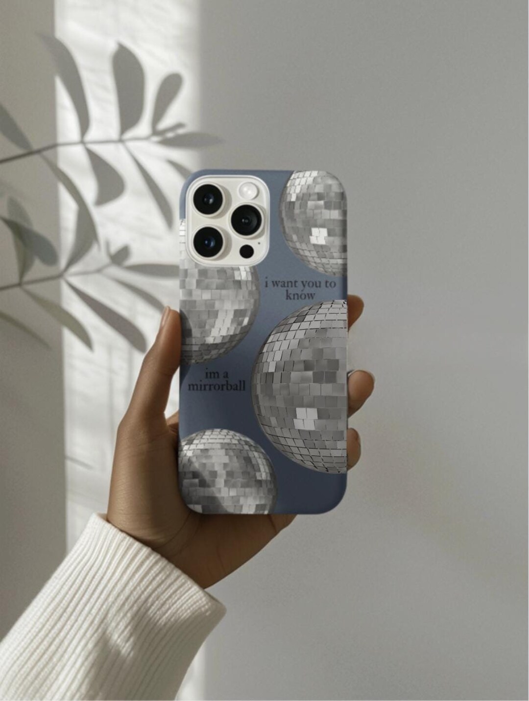 Mirrorball Phone Case Trendy Aesthetic Gift Fan Girl Accessory Flexi ...