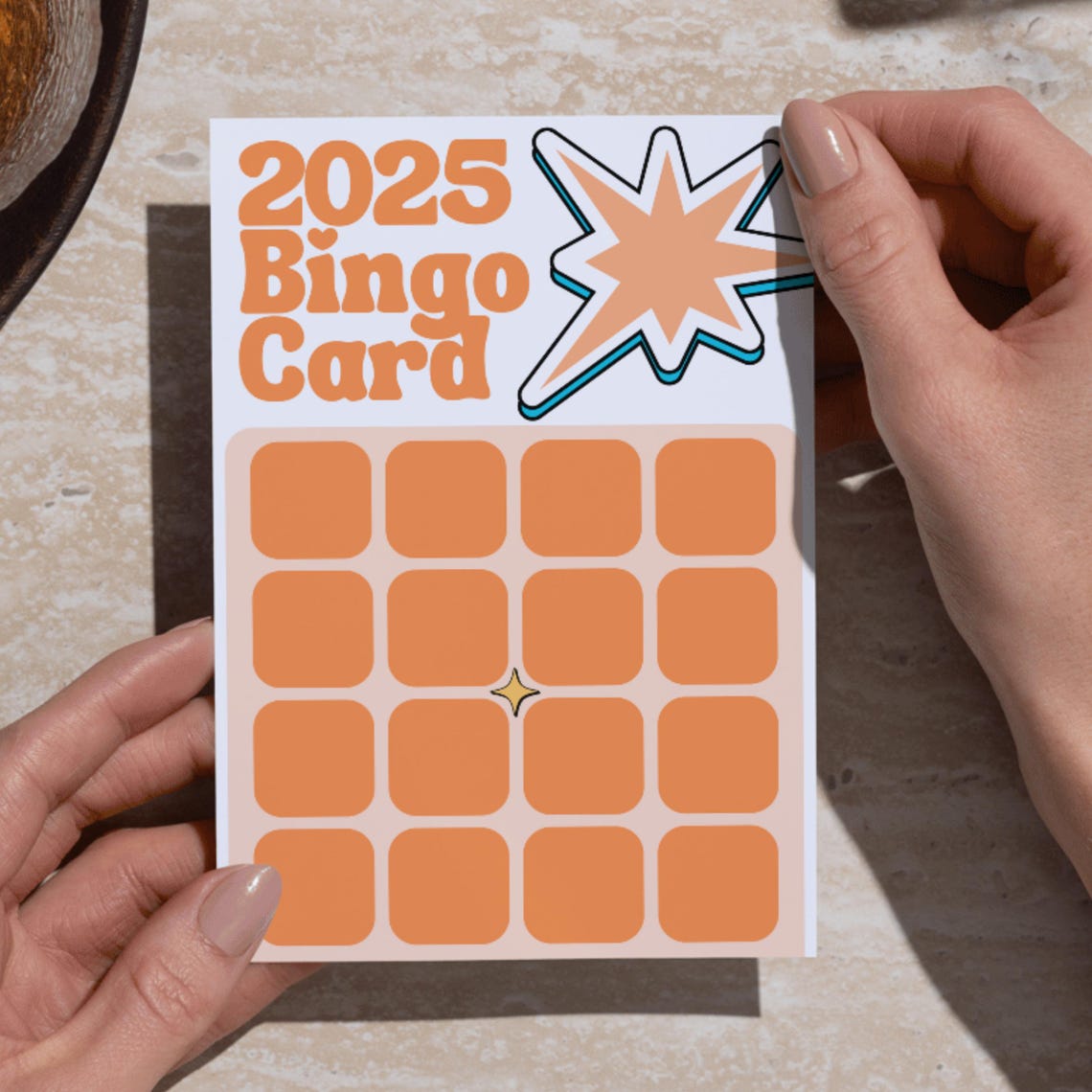 2025 Bingo Card - Goal Setting New Years Resolution Printable Activity ...