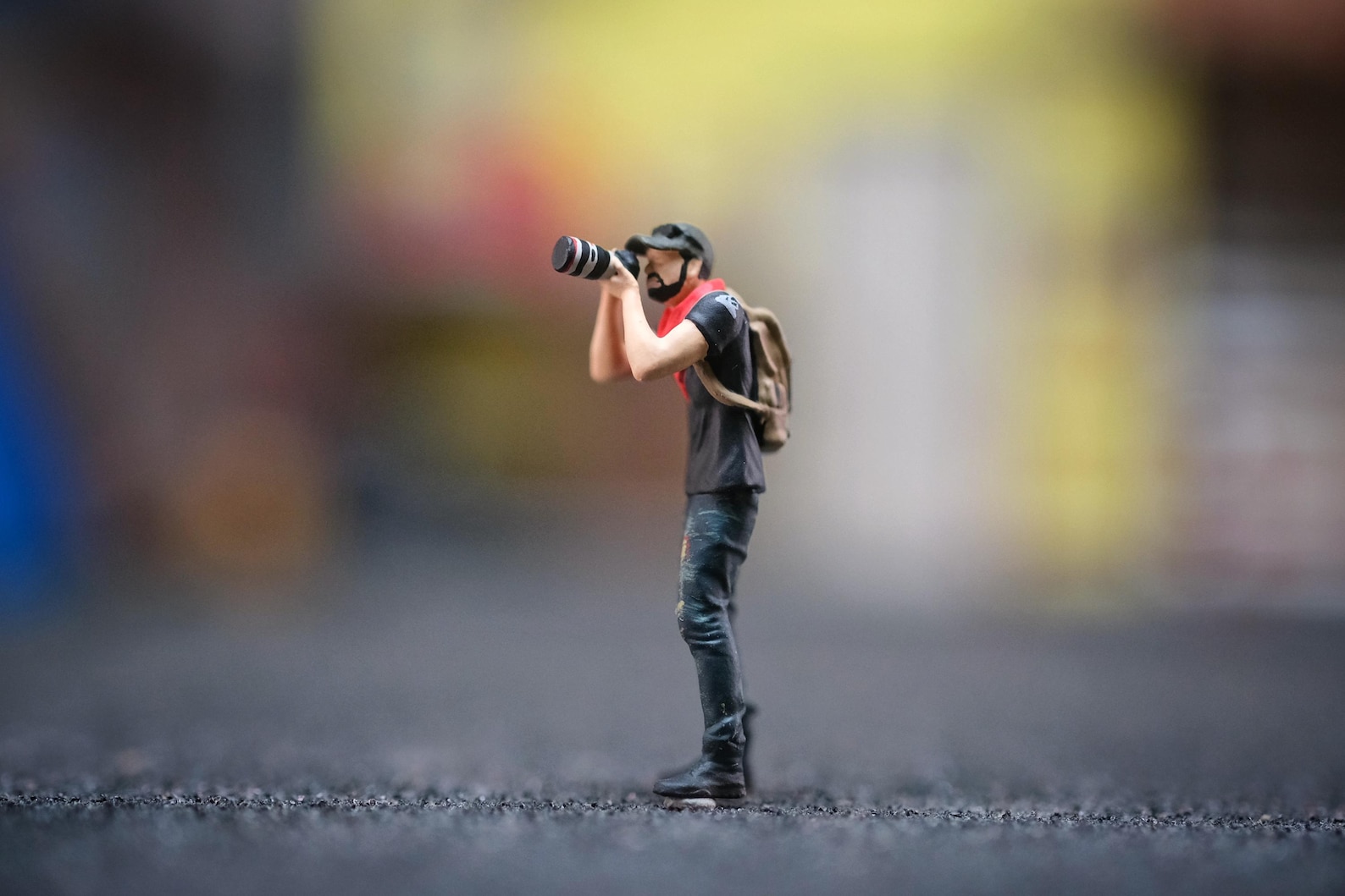 Miniature Figure JDM Photographer Style Scale 1/64 or 1/87 for Diecast ...