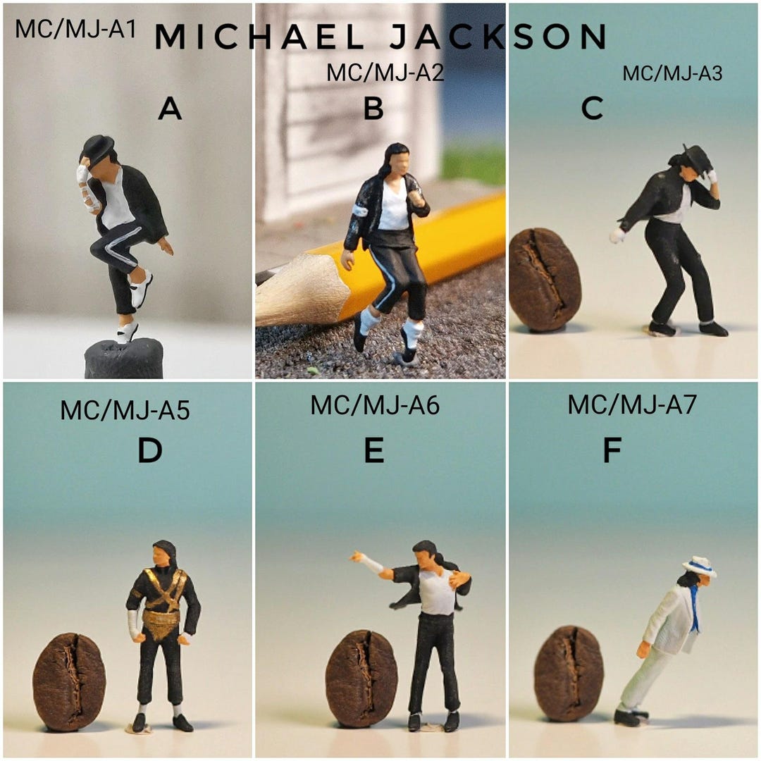 Miniature Figure Cosplay Legend Singer Scale 1/64 or 1/87 for Diecast ...