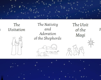 Infancy Narratives Printable Backdrops Catechesis of the Good Shepherd ...
