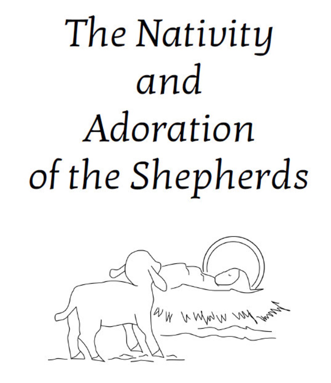 Infancy Narratives for Catechesis of the Good Shepherd - Etsy