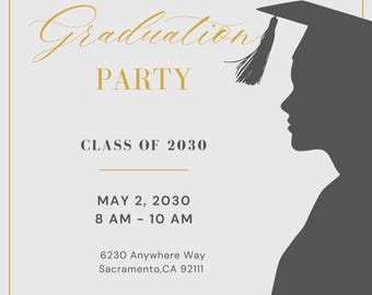 Graduation Party Invitation - Etsy