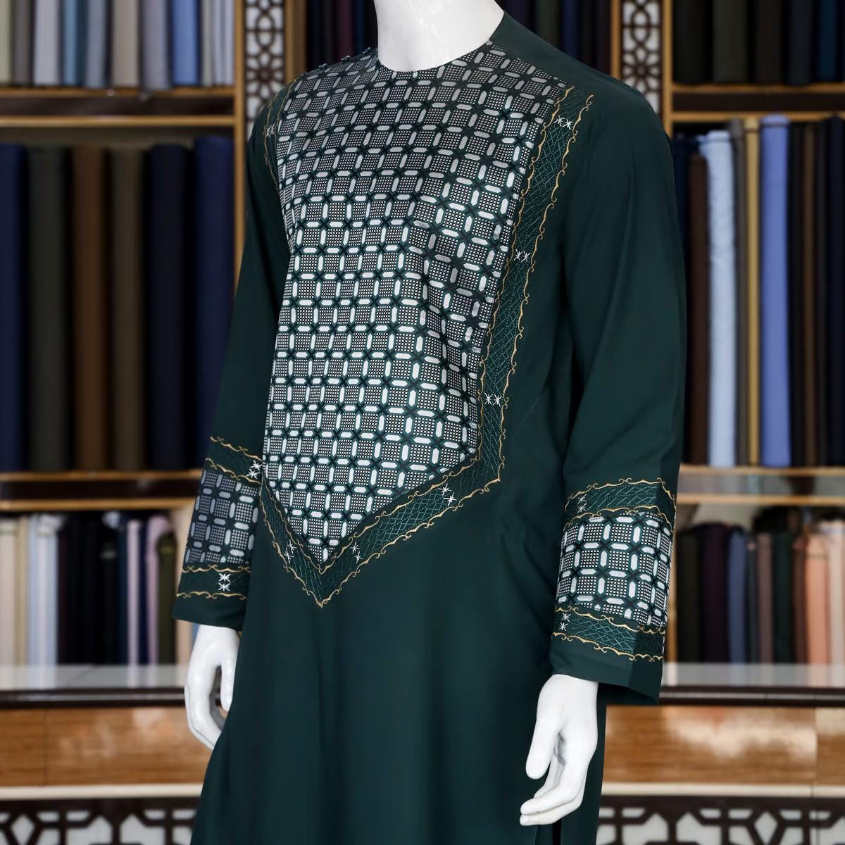 Traditional Afghan Perahan O Tunban for Men – Elegant Green With ...