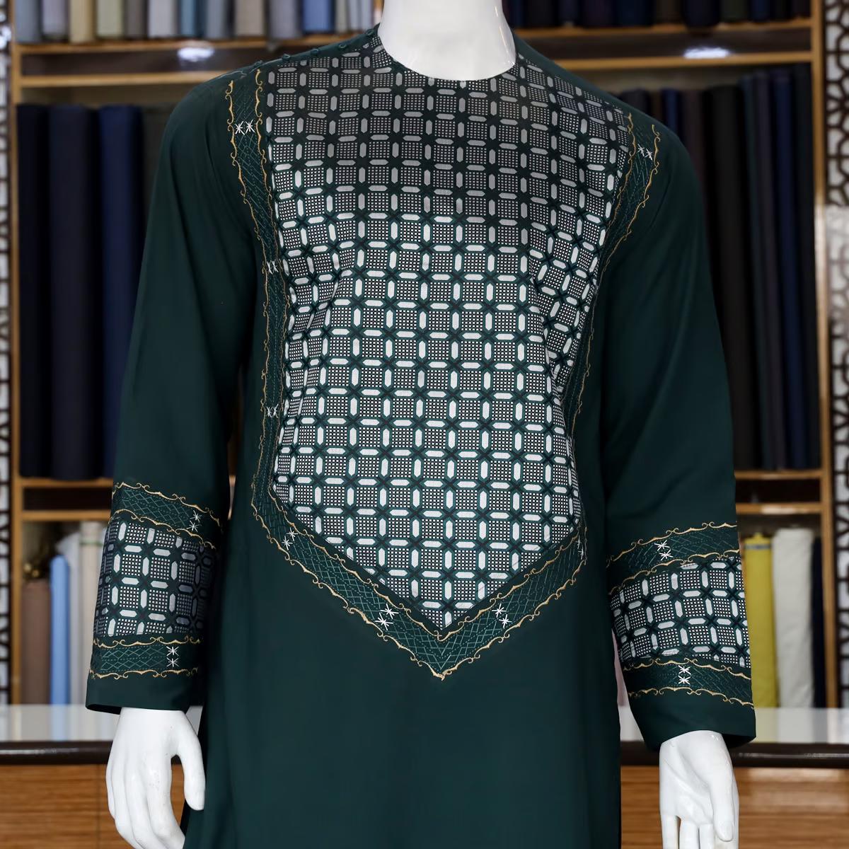 Traditional Afghan Perahan O Tunban for Men – Elegant Green With ...