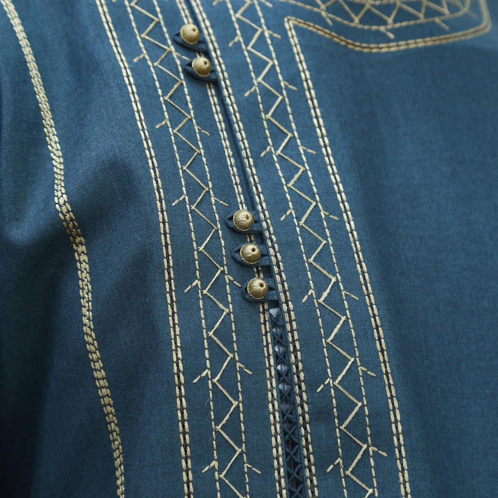 Men's Outfit With Golden Embroidery, Afghan Clothes for Men ...