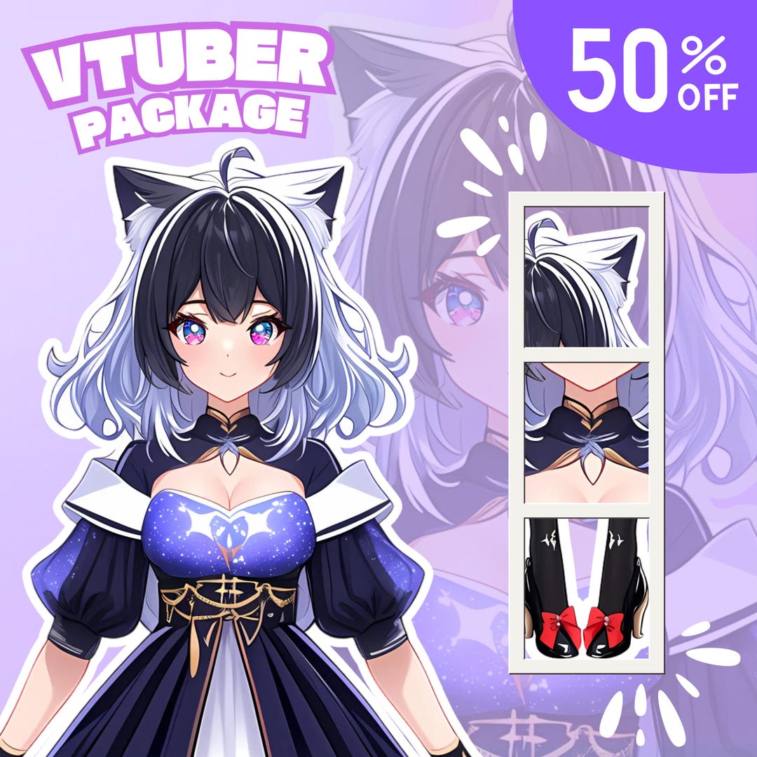 Vtuber Vtuber Custom Vtuber Model Custom Vtuber Pngtuber Anime Anime ...