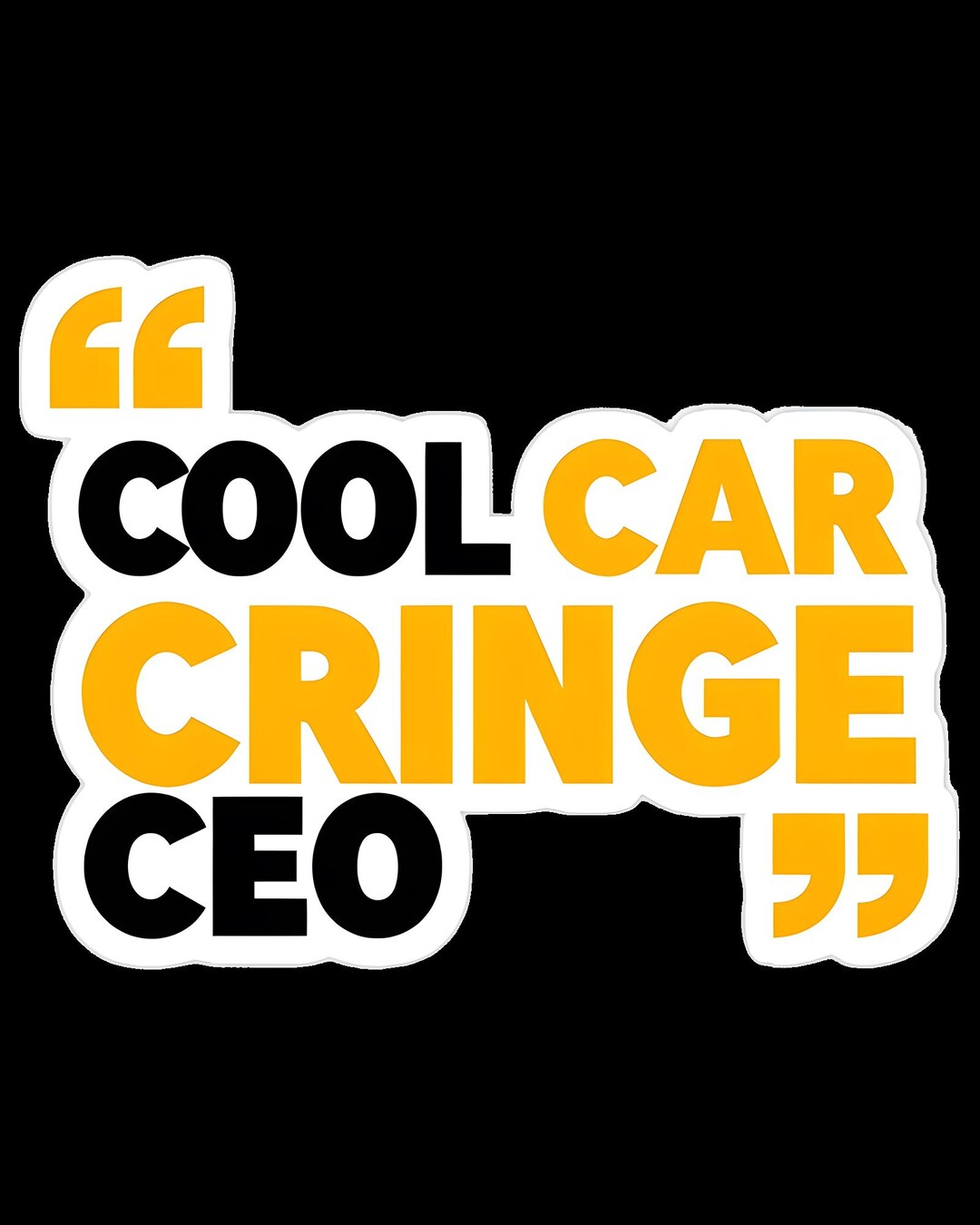 Anti Elon Musk Tesla Sticker, Cool Car Cringe Ceo, Against Elon ...