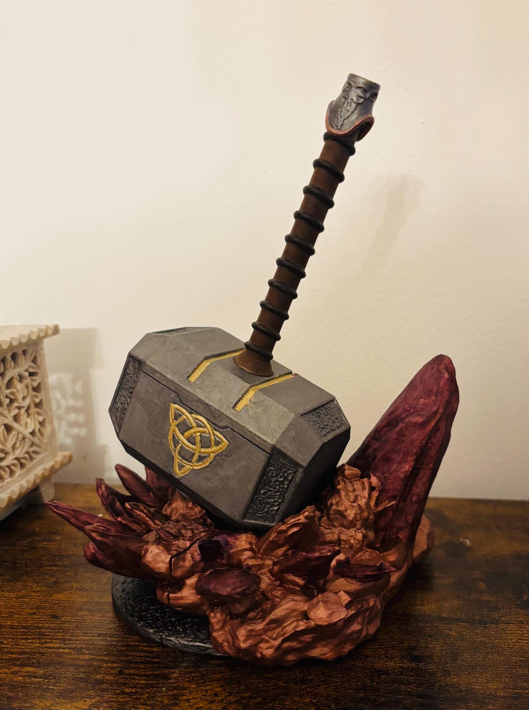 Thors Hammer, Mjolnir, Marvel, 3D Printed Figures, Sculptures, Toy ...