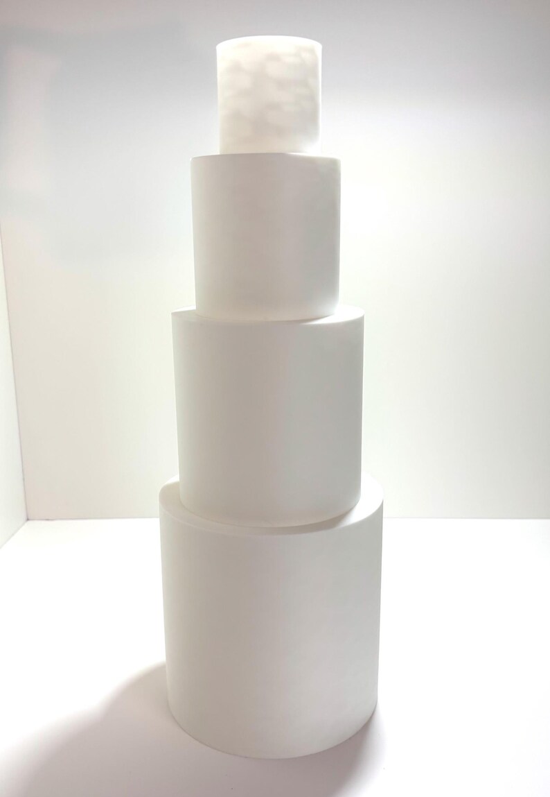 3D Printed Photography Display Cylinders | Product Photo Risers, Set of ...