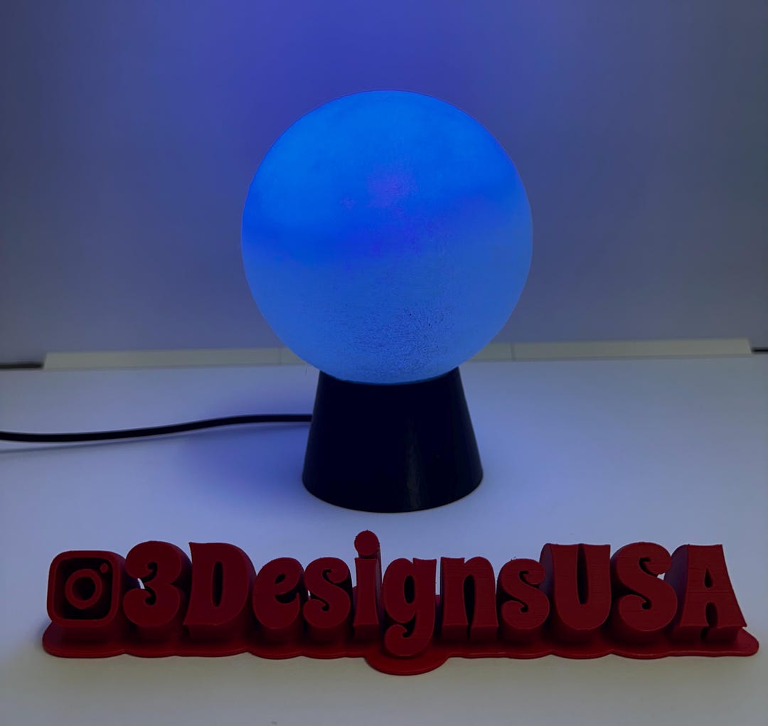 Full Moon Lamp Glow in the Dark Moon Night Light Glow in the Dark Table ...