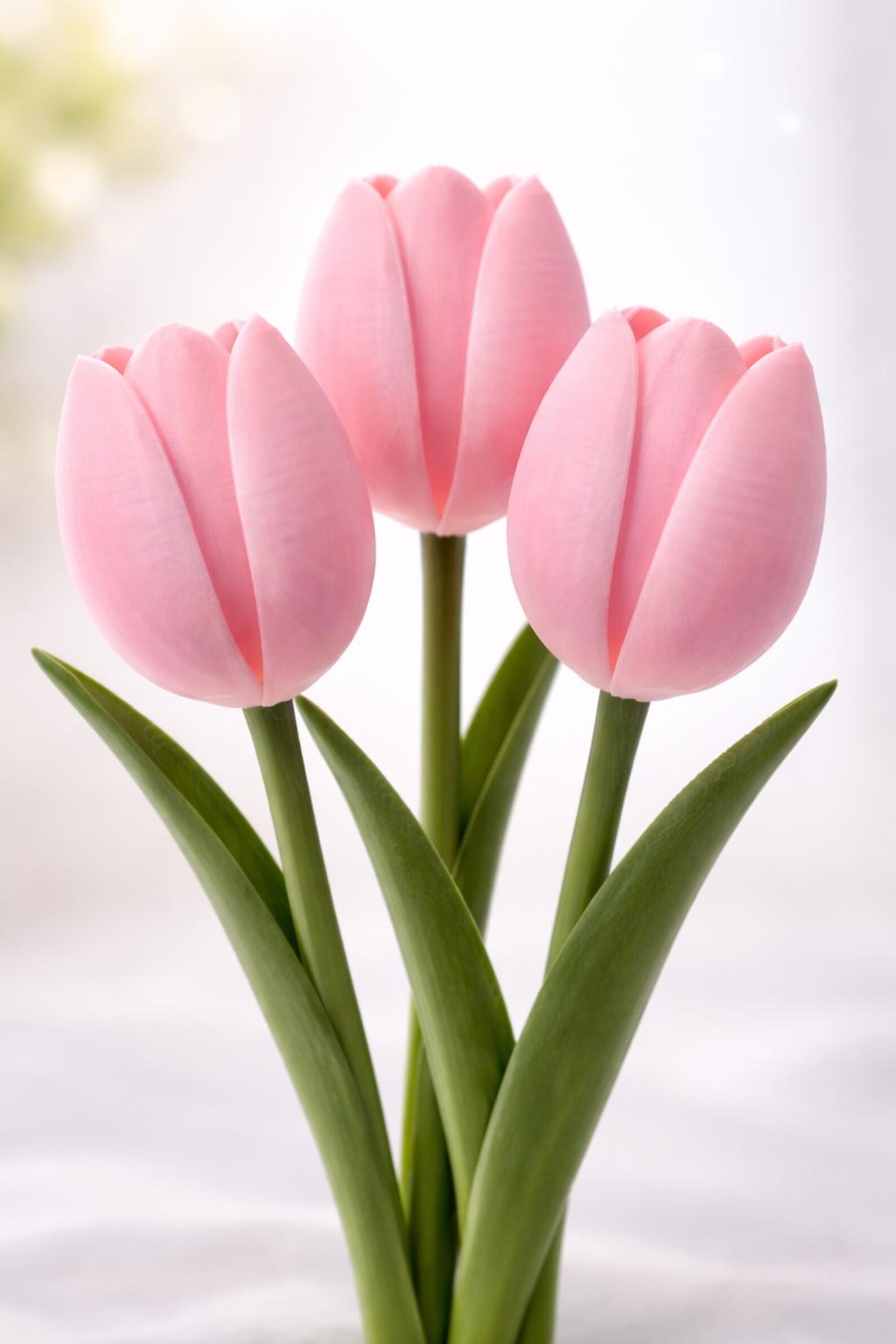 Tulip Flower Decor – 3D Printed Tulip With Stem, Modern Floral Decor ...