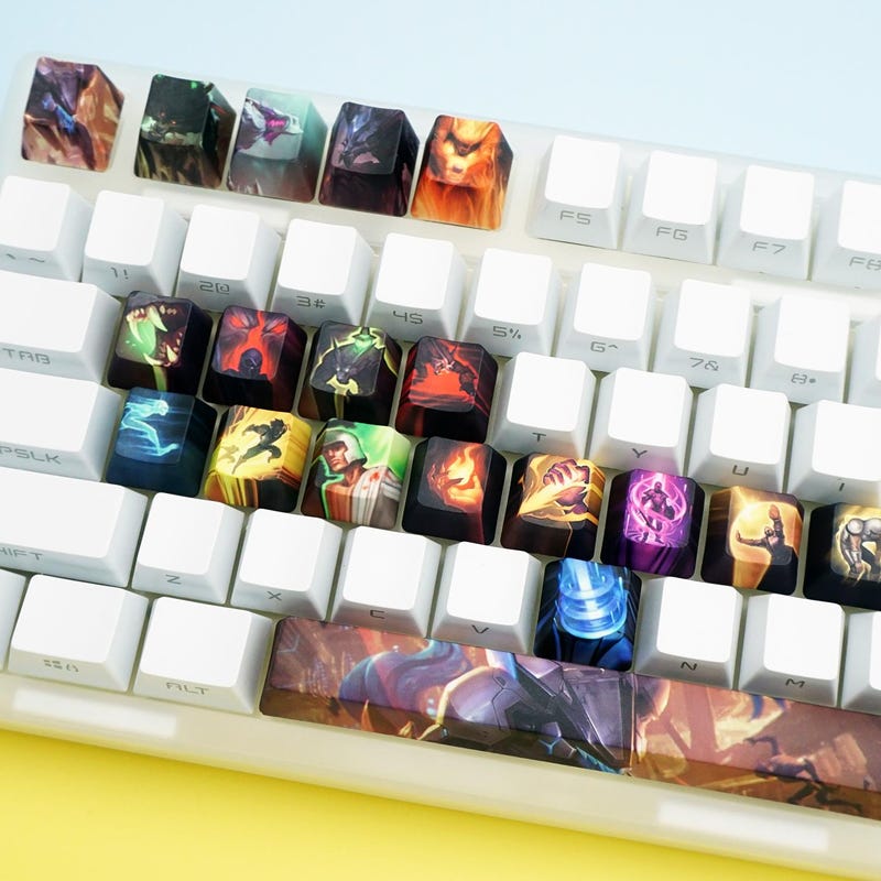 League of Legends Keycaps - Etsy