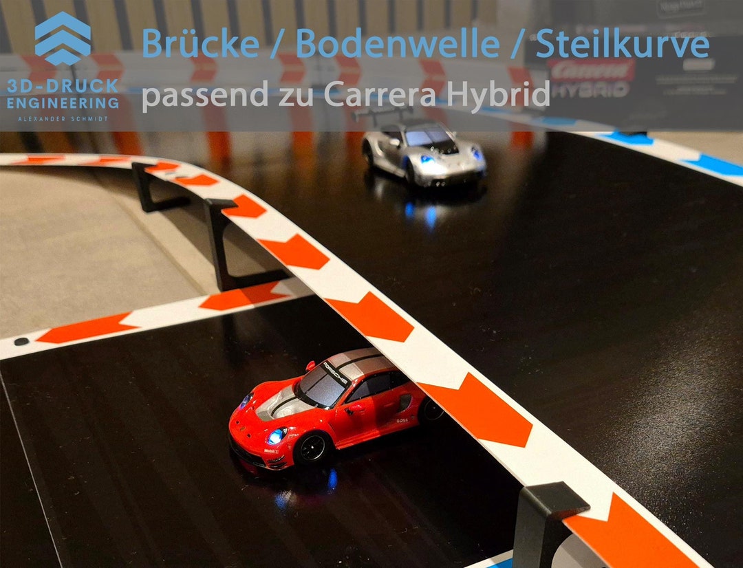 Bridge / Elevation / Bump / Banked Curve Suitable for Carrera Hybrid ...