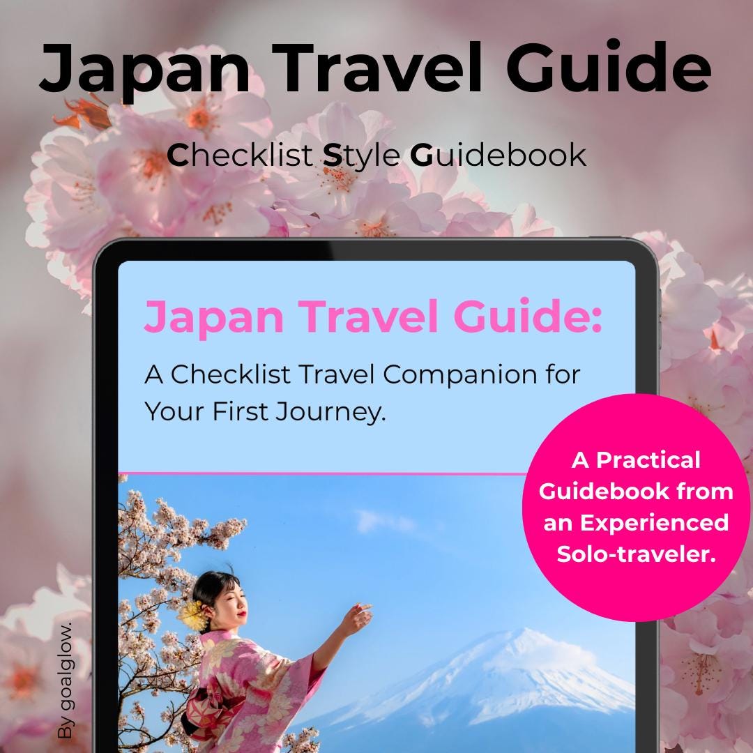 Japan Reise Checkliste