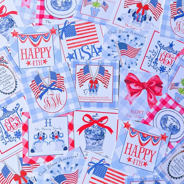 Patriotic Gift Tags - 60+ Gift Ideas for 2024