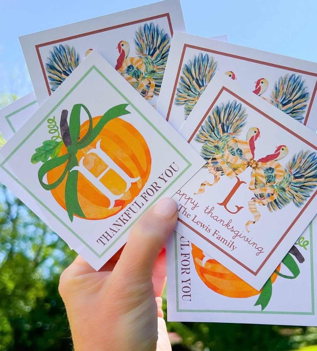 Fall Gift Tags - Etsy