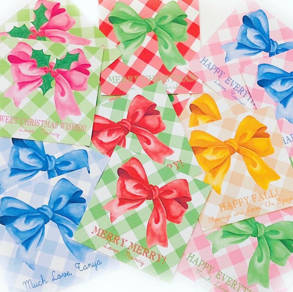 Bow-tiful Gift Tags - Etsy