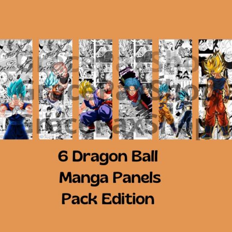 Dragon Ball Manga Panels - Etsy