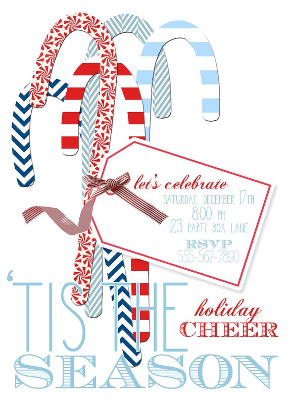 Items similar to Candy Cane Cheer( 20 printed with glitter) on Etsy
