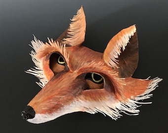 Fox Mask Paper - Etsy