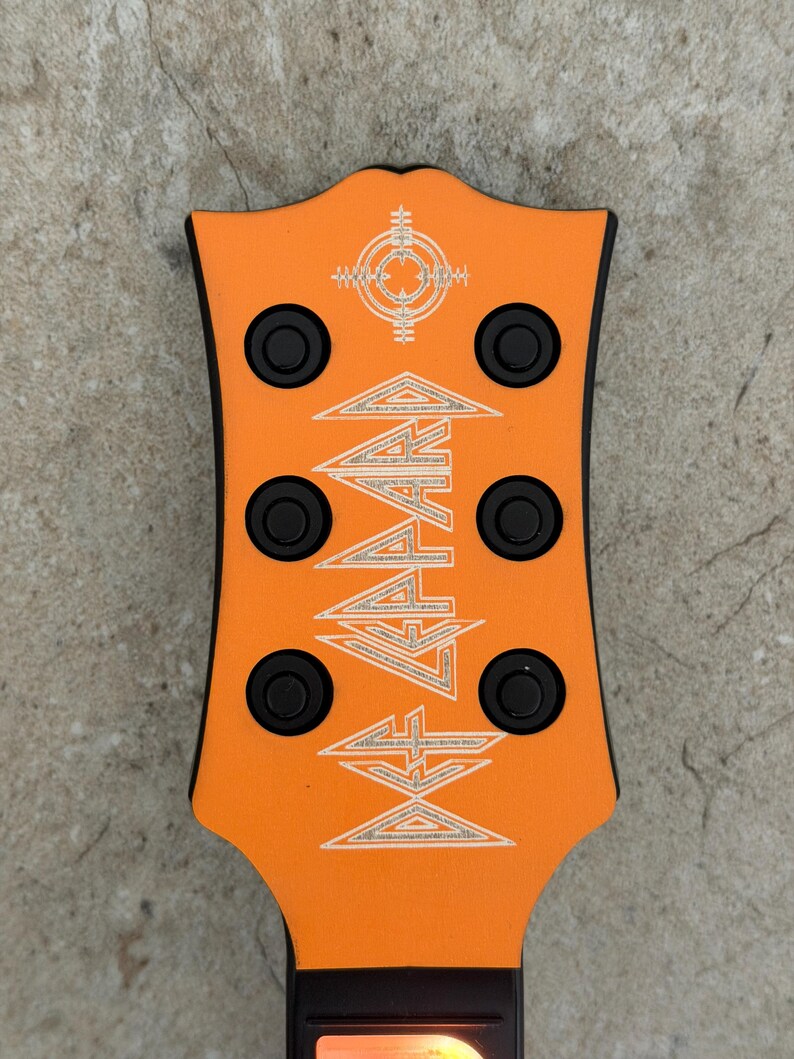 Modded Guitarhero Les Paul Controller With Mech Frets ,pi Pico, RGB and More for Clonehero, YARG ...