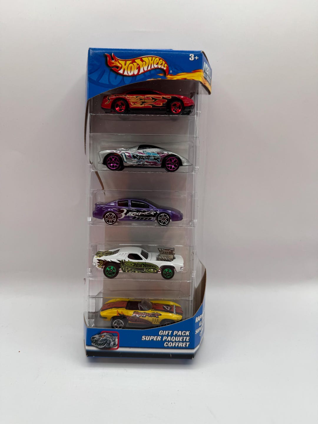 Hot Wheels® - Gift Pack - Raptor Blast™ - Super Paquete - Coffret -5 ...