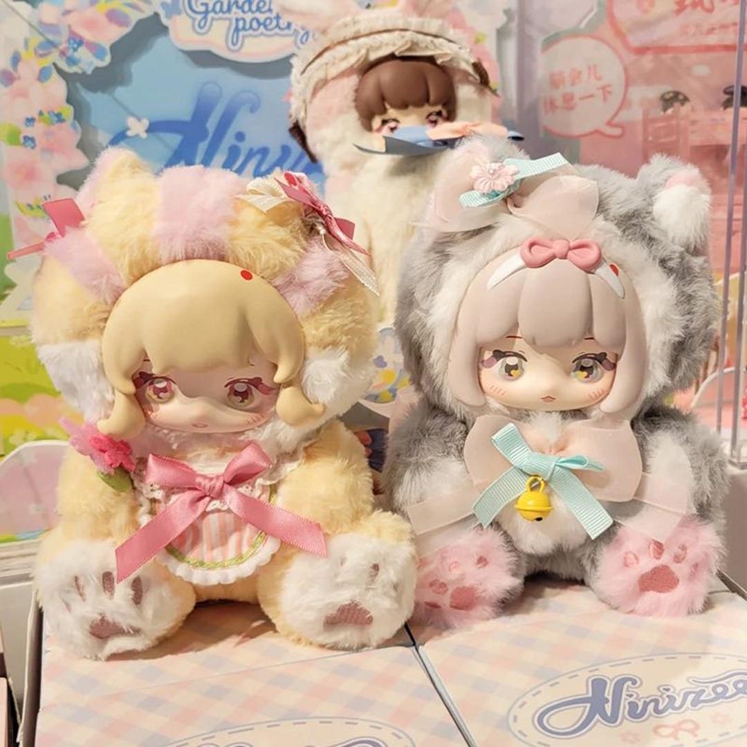 CALEMBOU Plush Blind Box 7 Inches Cute Ninizee Garden Poetry Series ...