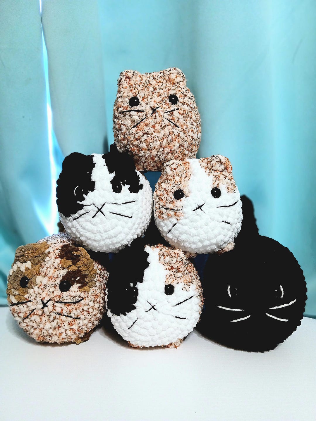 Crocheted Loaf Cat - Etsy