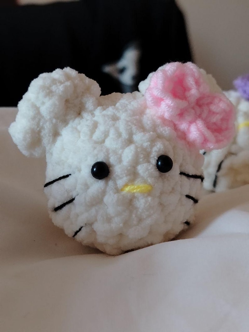 Cute Hello Kittys Crochet - Etsy