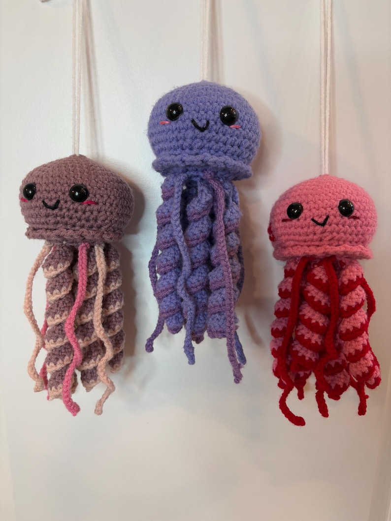 Jellyfish Crochet Pattern - Etsy