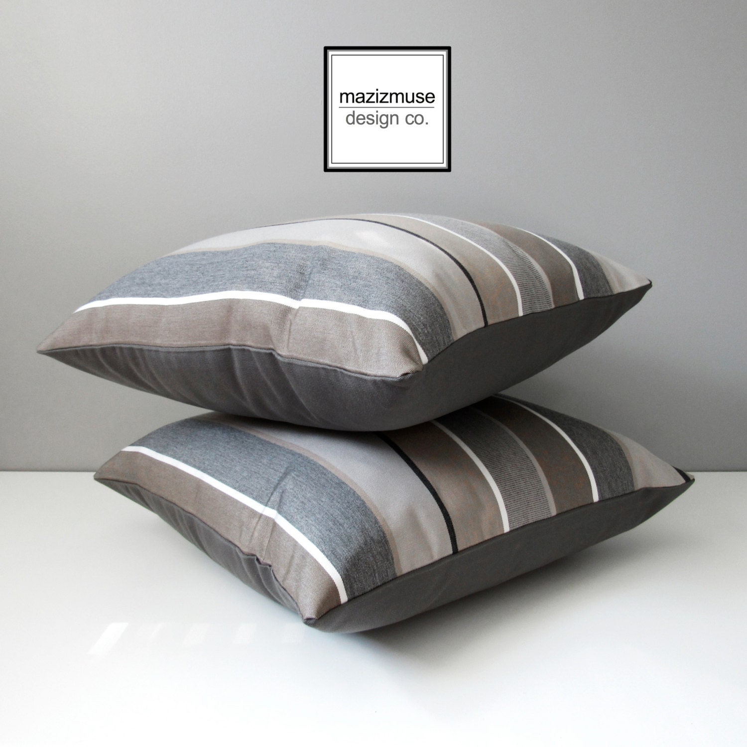 Grey sunbrella cushions store