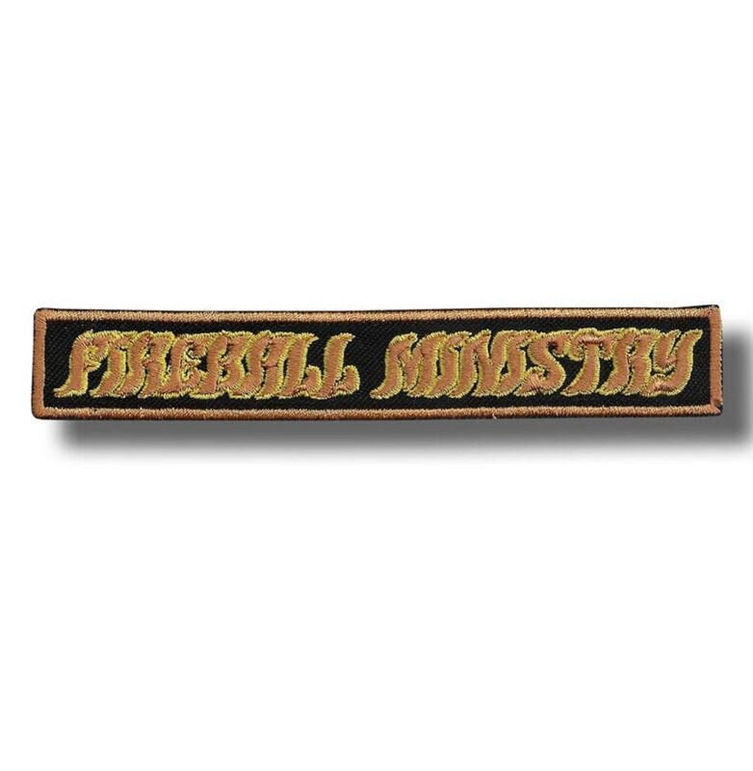 Fireball Ministry Embroidered Patch Badge Iron on Applique D4f371 - Etsy