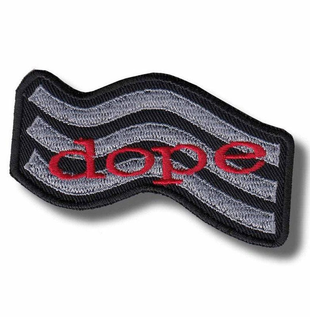 Dope Embroidered Patch Badge Iron on Applique 14b261 - Etsy