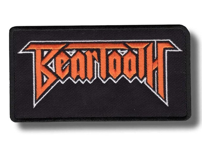 Beartooth Patch Badge Applique Embroidered Iron on Dd1dff - Etsy