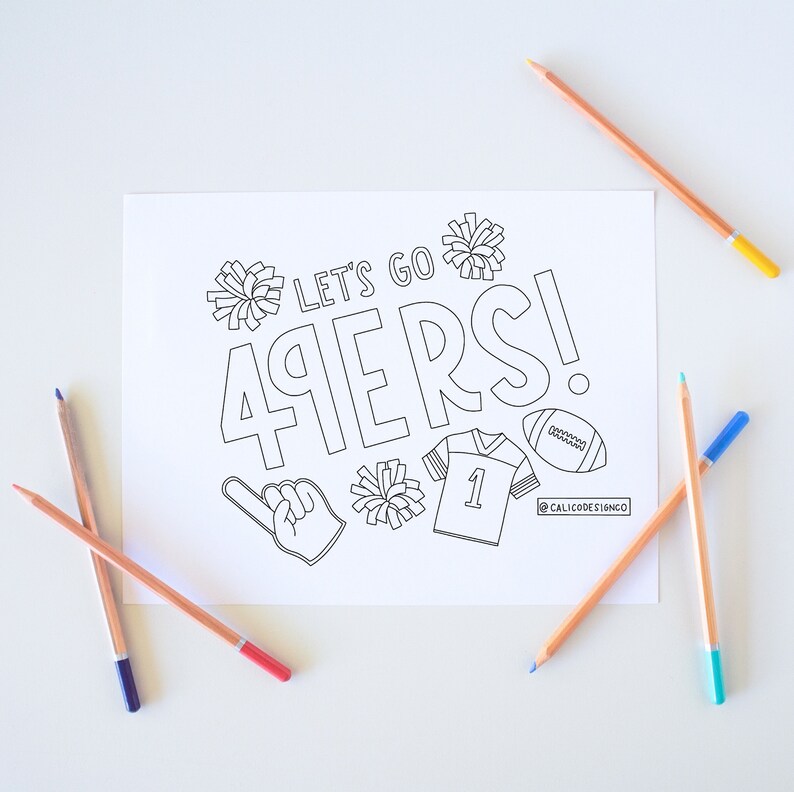 Super Bowl 2024 Printables Coloring Poster and Pages With Guess the ...