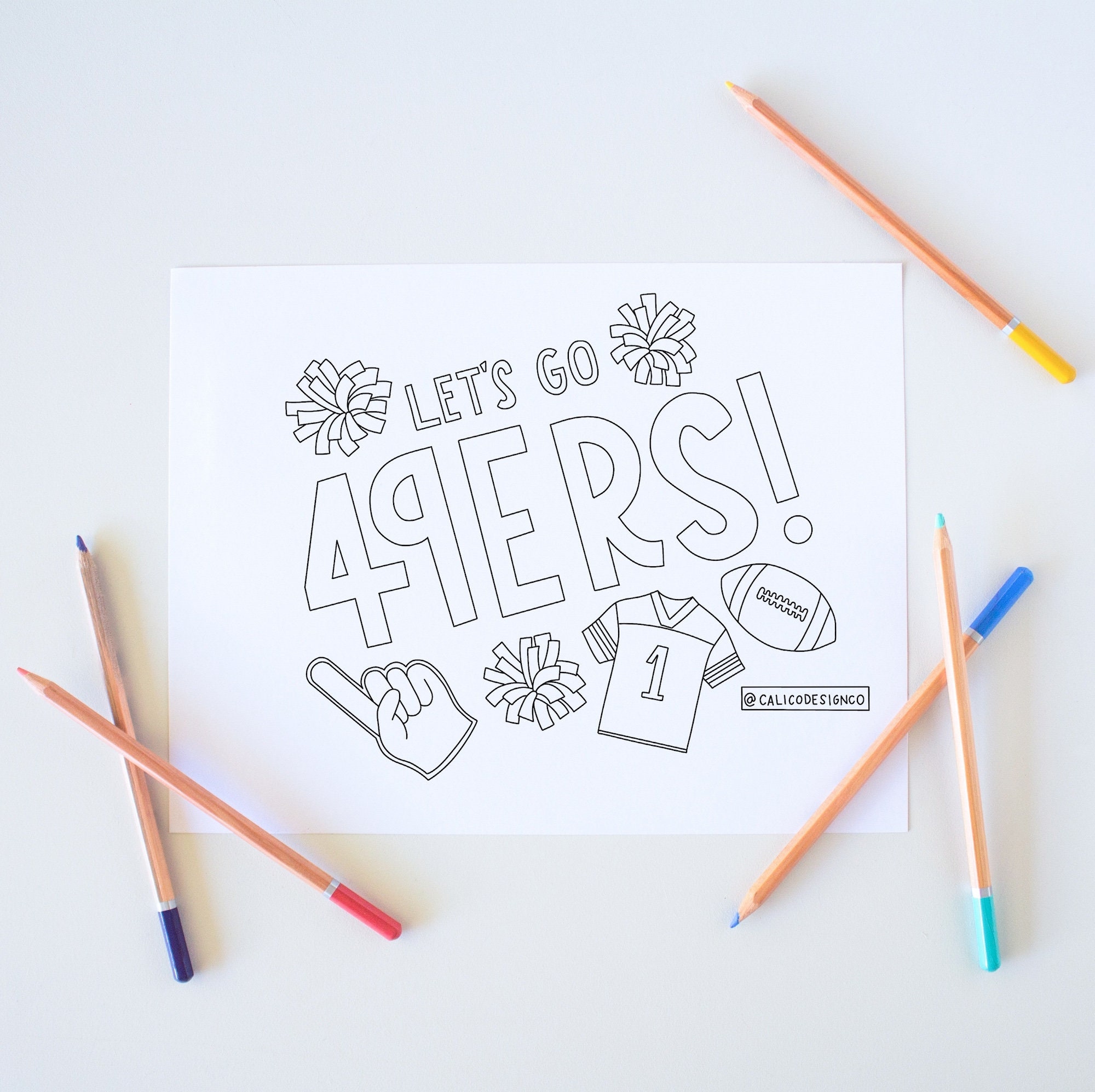 Super Bowl 2024 Printables Coloring Poster and Pages With Guess the ...