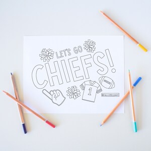 Super Bowl 2024 Printables Coloring Poster and Pages With Guess the ...