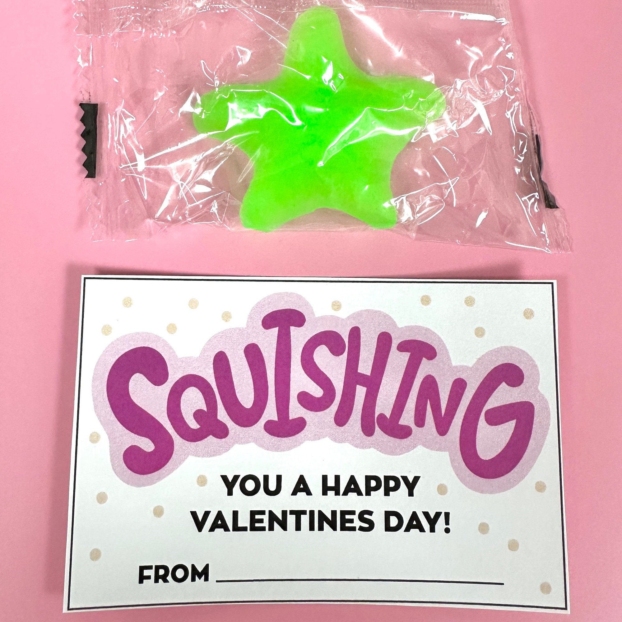 Squishy Kawaii Mochi Toy Printable Valentine | Kids School Classroom ...