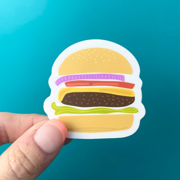 Hamburger Decal - Etsy