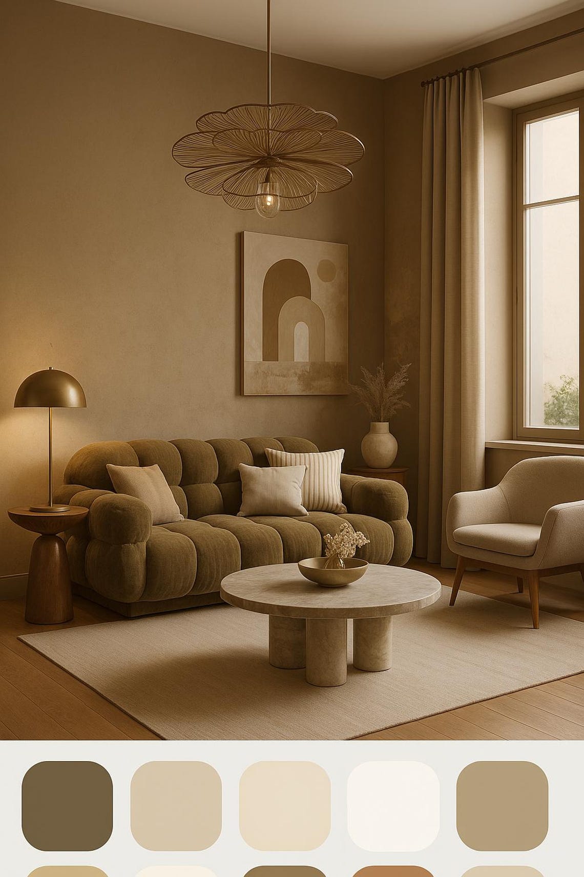 25 Earthy Neutral Color Palettes for Interiors – Digital Download With ...
