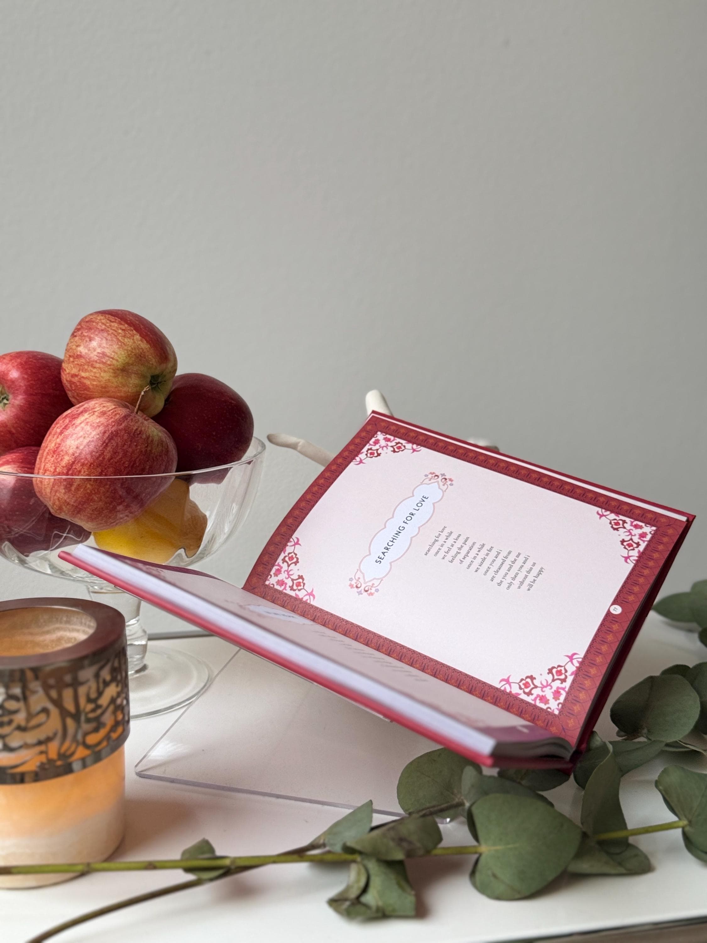 Clear Acrylic Book Stand | Modern Transparent Book Display | Minimalist ...