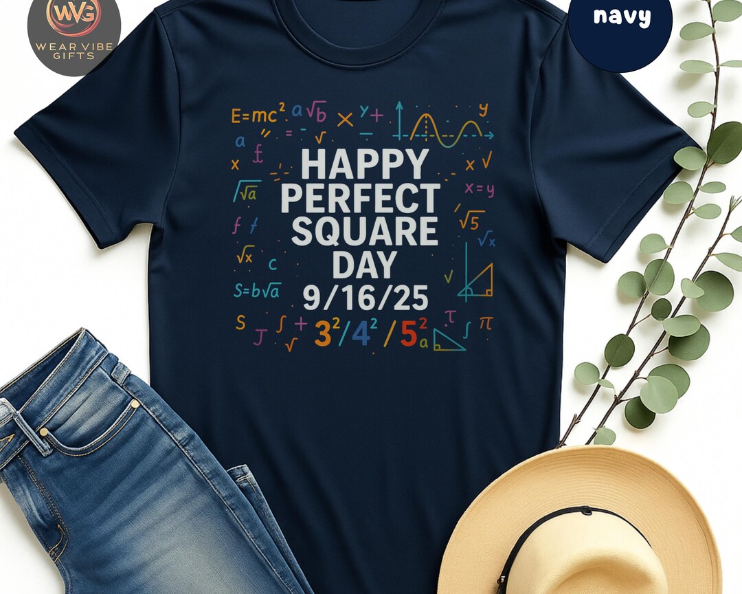 Square Root Day 2025 Tee, 9/16/25 Math Shirt, Square Root Humor, Funny ...