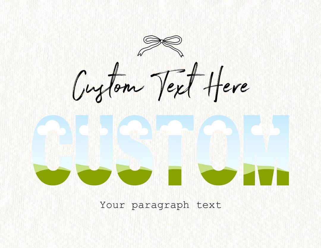 Editable Name Photo Collage Template - Etsy