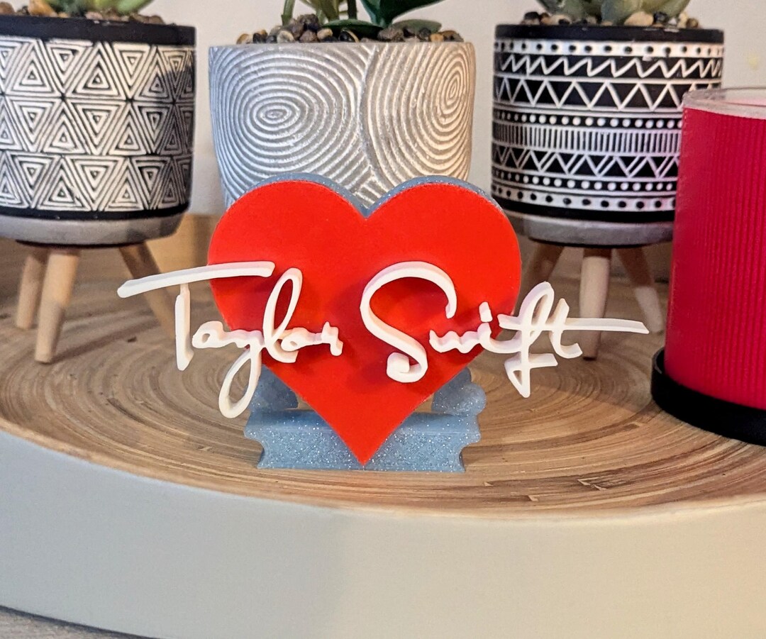 Taylor Swift Signature Memorabilia 3D Print Furniture Decoration - Etsy