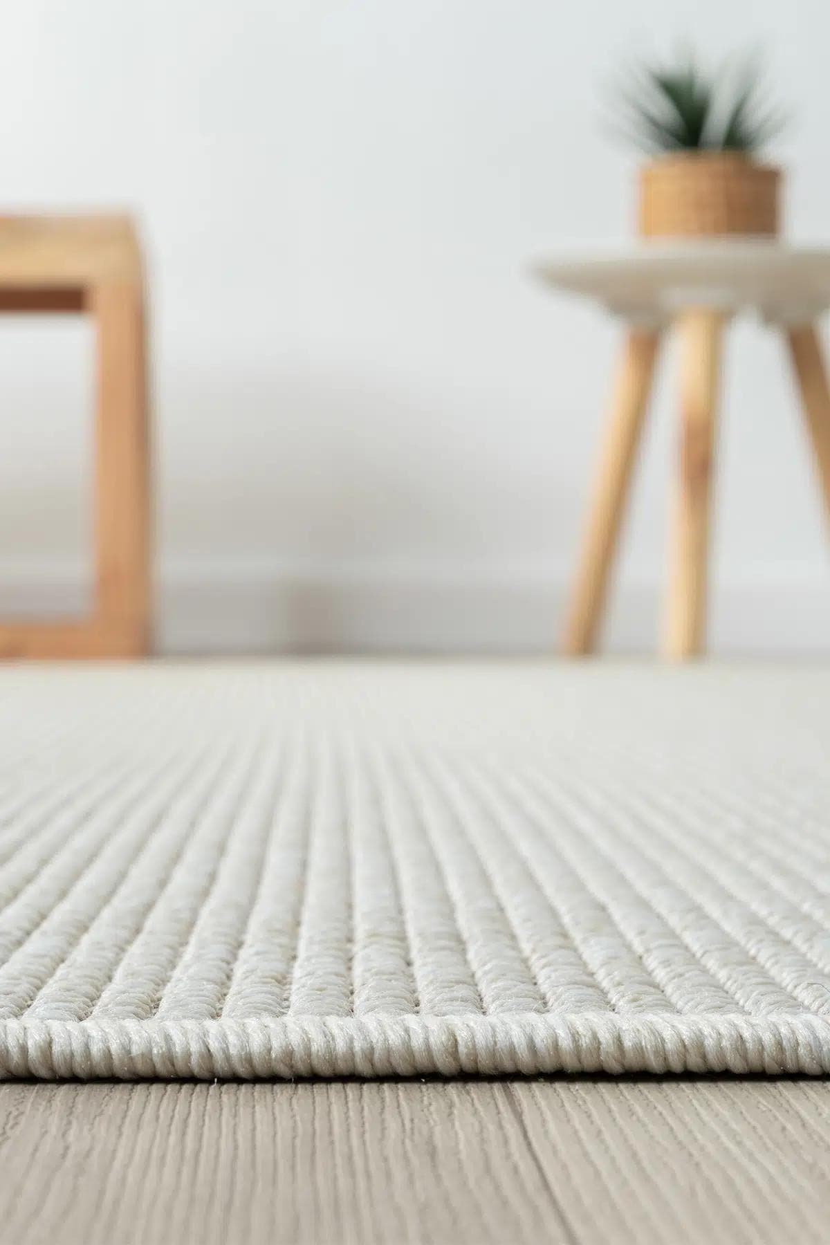 Custom Size Cream Flatweave Area Rug Runner With Fringe, Handwoven ...