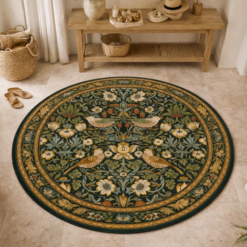 William Morris Non Slip Rug - Etsy